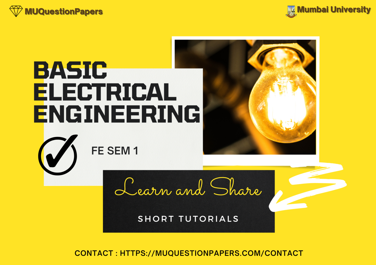 FE SEM 1 - BASIC ELECTRICAL ENGINEERING - MuCertification.com