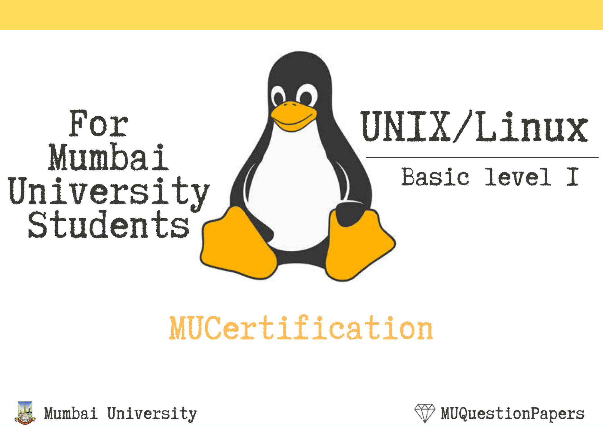 UNIX/LINUX BASIC LEVEL CERTIFICATION COURSE - MuCertification.com